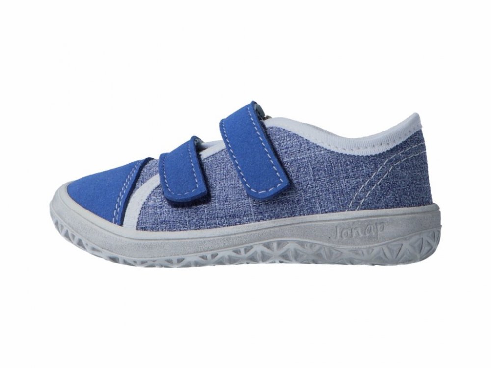 sneakers Jonap Airy blue denim :: Barefootkids